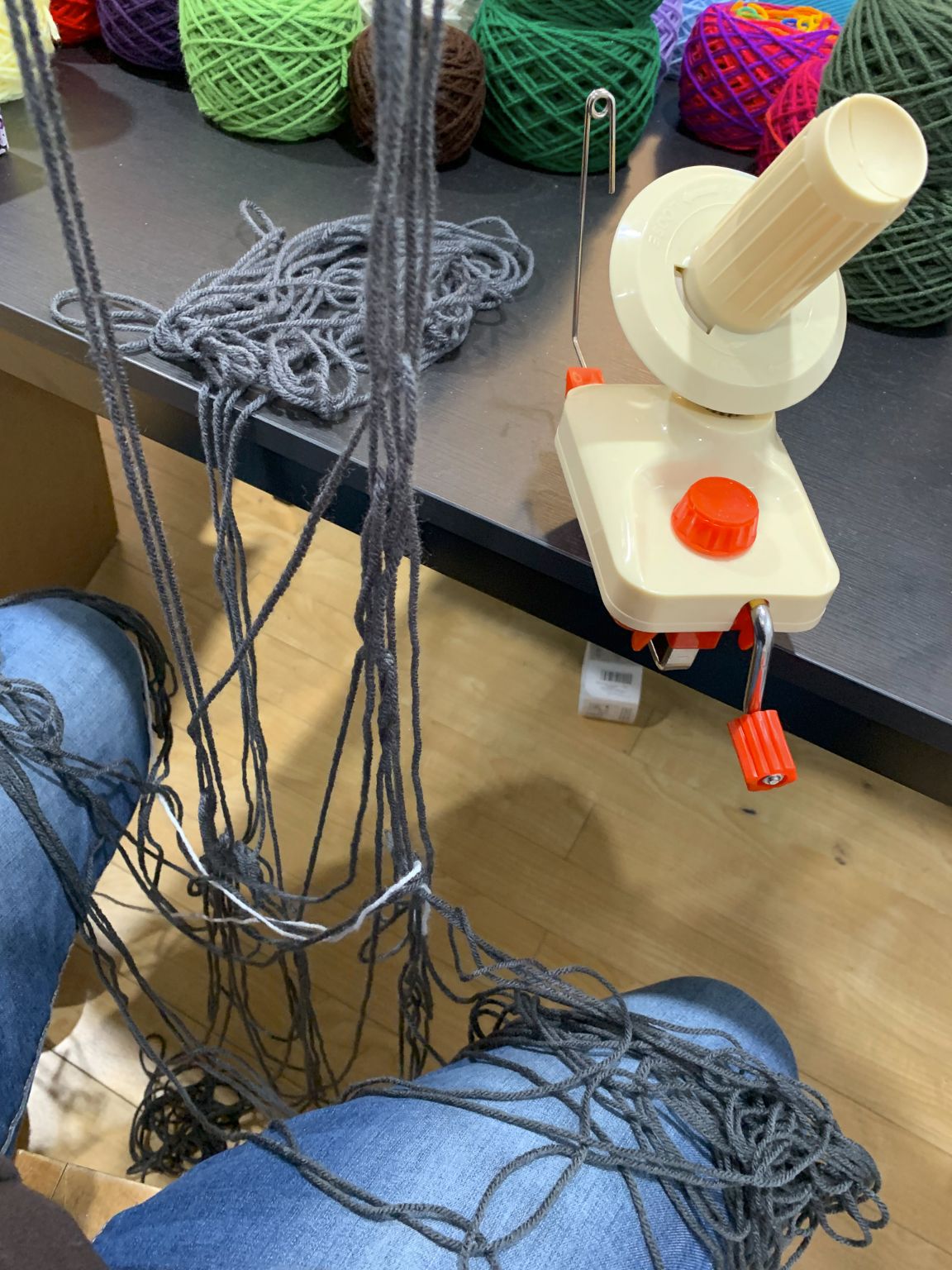 Organize Your Yarn with this Awesome Pegboard Yarn & Craft Wall ...