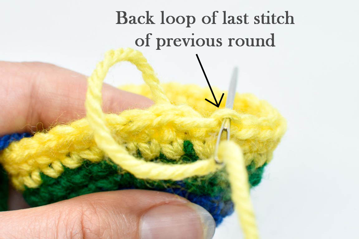 Crochet Tutorial: The Invisible Colour Change - Wayward Pineapple Creations