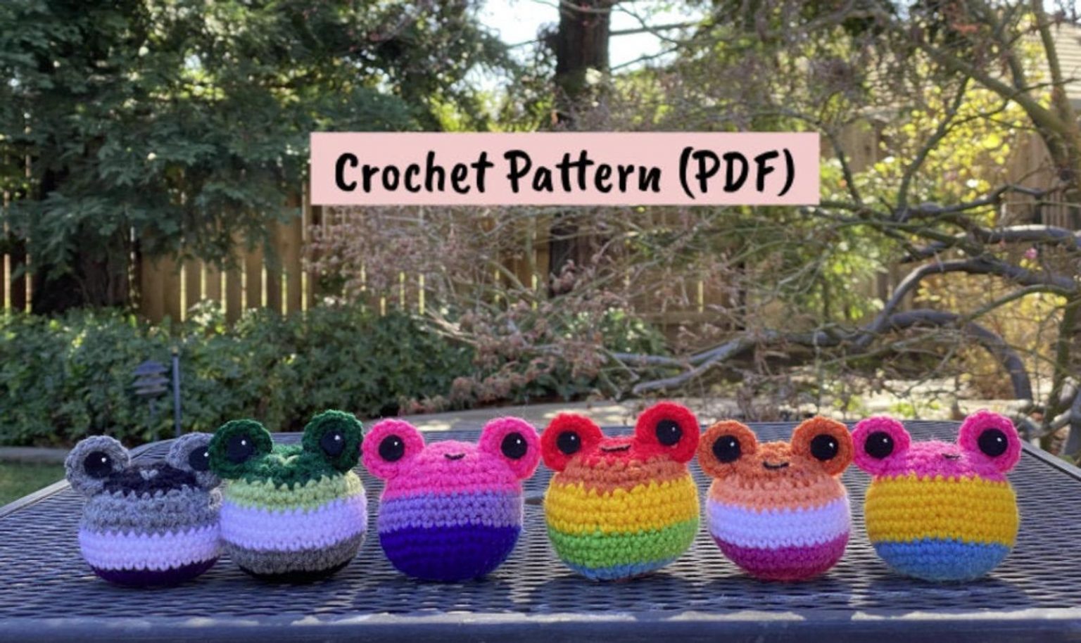 Crochet Pattern Round-Up: 25 Rainbow Crochet Patterns to Celebrate ...