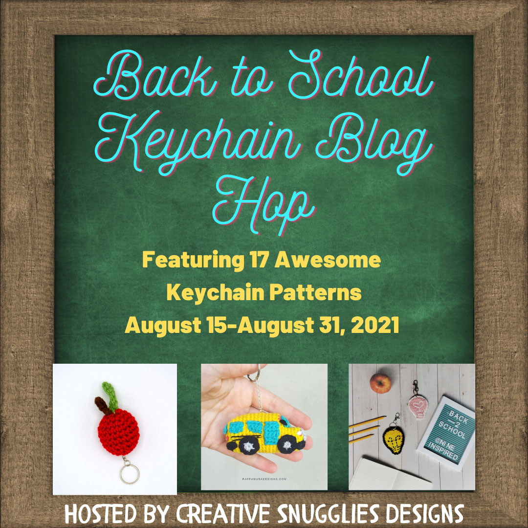 Back to School Keychain Blog Hop - Wayward Pineapple Creations
