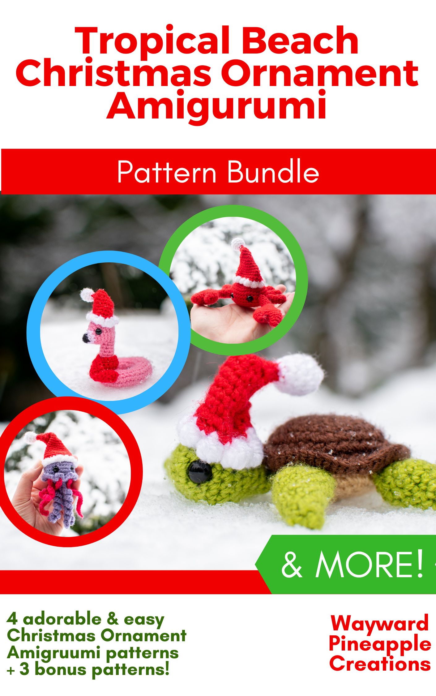 Limited Time Offer - Tropical Beach Christmas Ornaments - Wayward ...