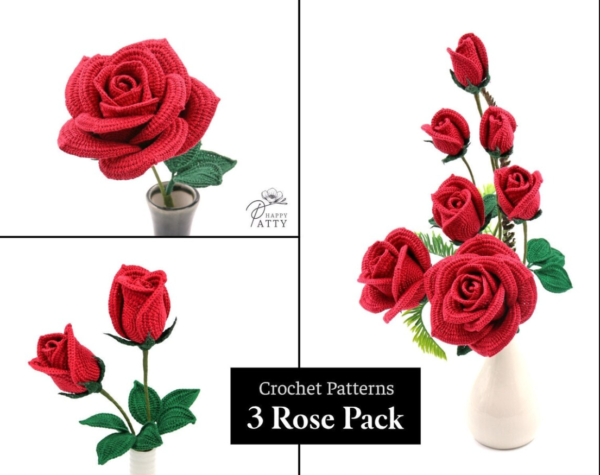 Crochet Pattern Round-Up: 15 Cheerful Crochet Flower Patterns to Create ...